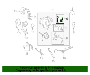 2008-2010 Chevrolet Cobalt PCV Tube 12605965 | GMPartsDirect.com