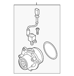 2015 Volkswagen Water Pump Assembly 04L-121-011-N | OEM Parts Online