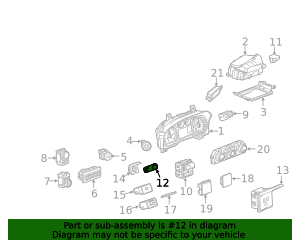 22936013 Receptacle - New OEM Part From GM Parts Direct | GM Parts Store