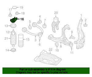 2014-2019 Mopar Upper Mount 68029520AE | TascaParts.com