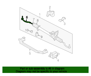 31201229 - Steering Tie Rod End 2003-2014 Volvo XC90 | AutoNationParts.com