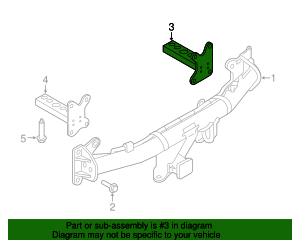 Genuine Support Bracket for 2018-2021 Land Rover Range Rover Velar ...