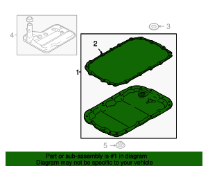24117581605 - 2007-2013 BMW Trans Pan (24-11-7-581-605) | BMW of South ...