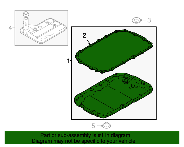 24117581605 - 2007-2013 BMW Trans Pan (24-11-7-581-605) | BMW of South ...