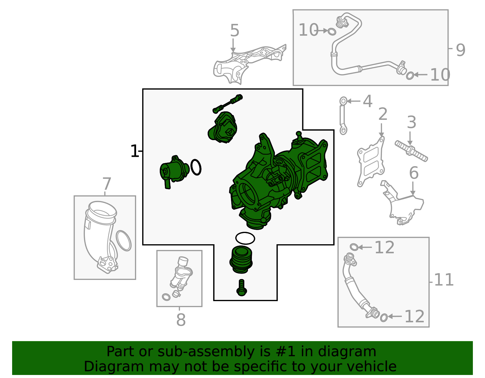 2020-2025 Audi Turbocharger 06N-145-701-D | Audi OEM Parts Guy