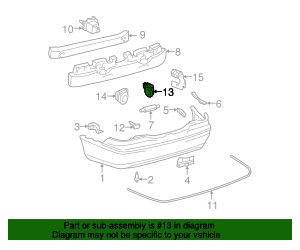 89341-50011-G0 - Sensor 2001-2003 Lexus LS430 | Lexus Parts Outlet