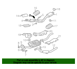 2005-2019 Ford Catalytic Converter Stud -W707753-S900 | TascaParts.com