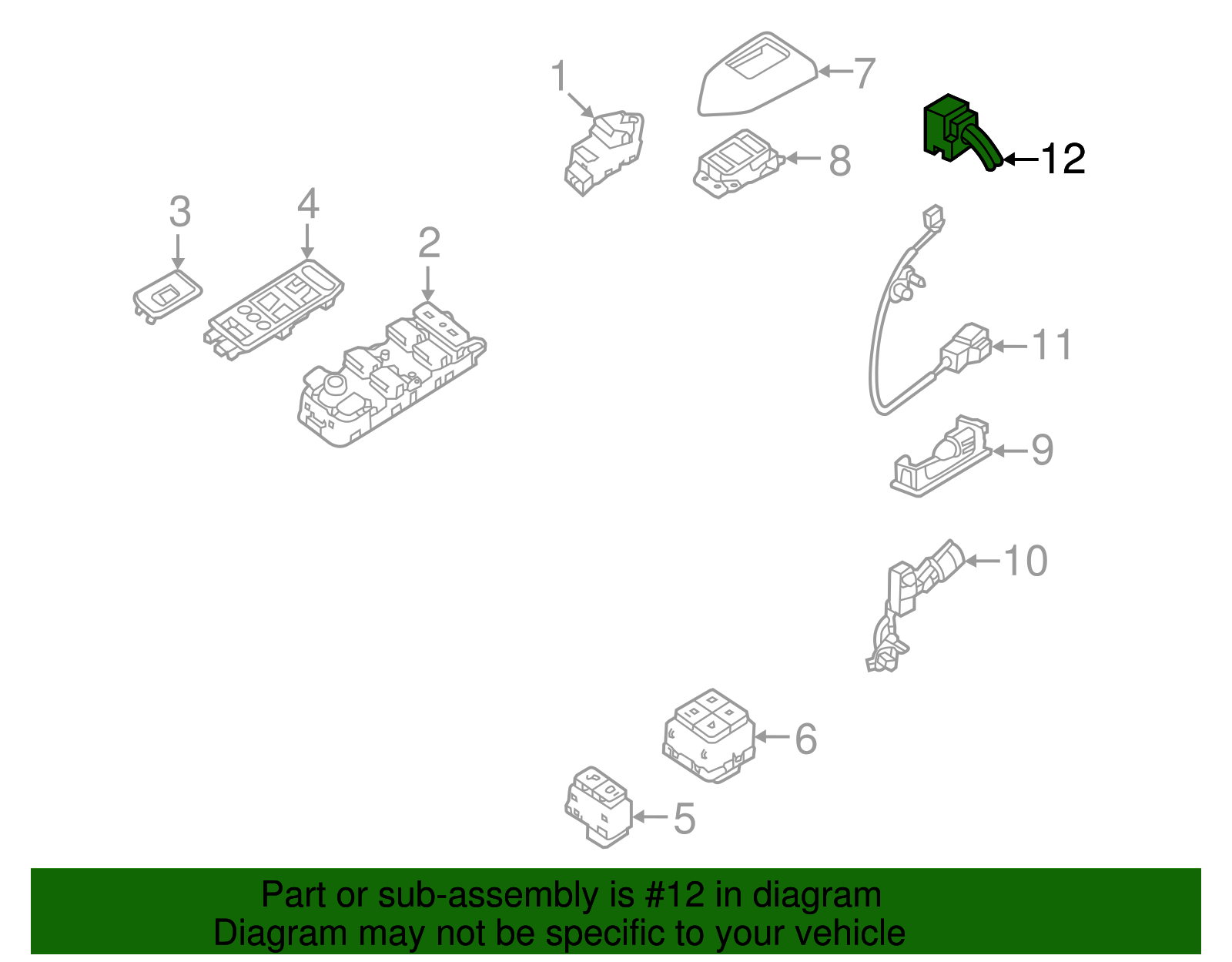 2013-2022 Land Rover Courtesy Light Socket LR035512 | OEM Parts Online