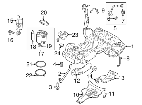 Fuel Pumps & Related Components for 2014 Audi A4 | Audi OEM Parts