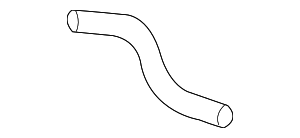 90080-44064 - Outlet Hose - 2004-2007 Toyota | OEM Genuine Toyota Parts