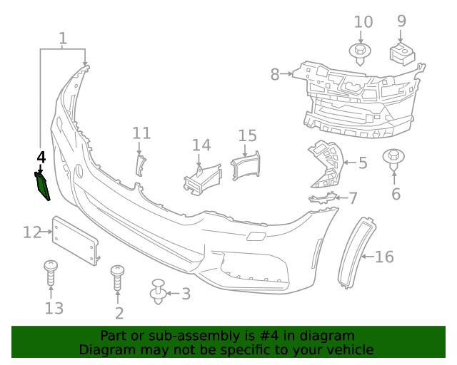 Genuine BMW 51-11-8-073-722 | Tow Eye Cap | FREE Shipping on Most ...