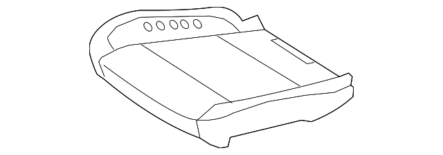 Genuine BMW 52-10-7-156-999 | Seat Cushion Pad | FREE Shipping on Most ...