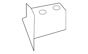 2016-2019 Chevrolet Cruze Front Bumper Impact Bar Bracket 39059598 ...