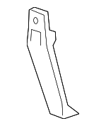 2016-2019 Chevrolet Cruze Front Bumper Fascia Support Brace 23236126 GM ...