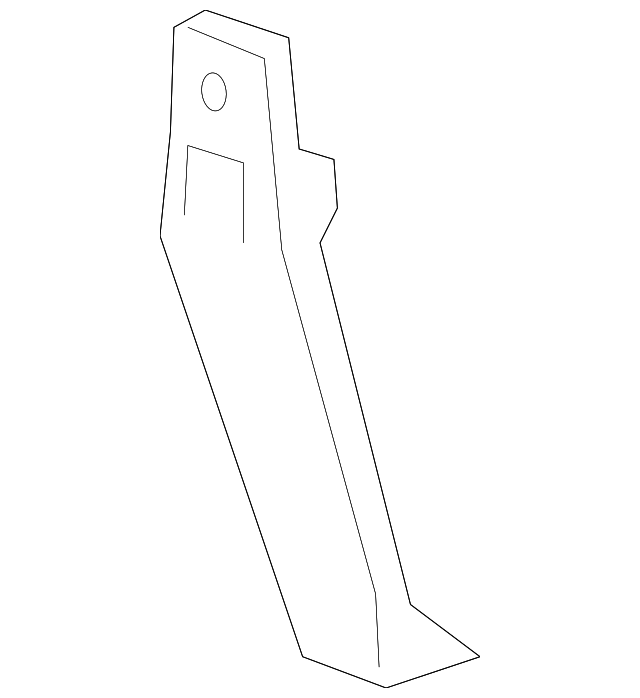 2016-2019 Chevrolet Cruze Front Bumper Fascia Support Brace 23236126 ...