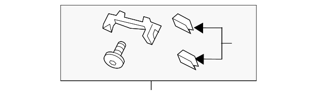 2016-2019 Chevrolet Cruze Front Driver Side Bumper Fascia Guide ...
