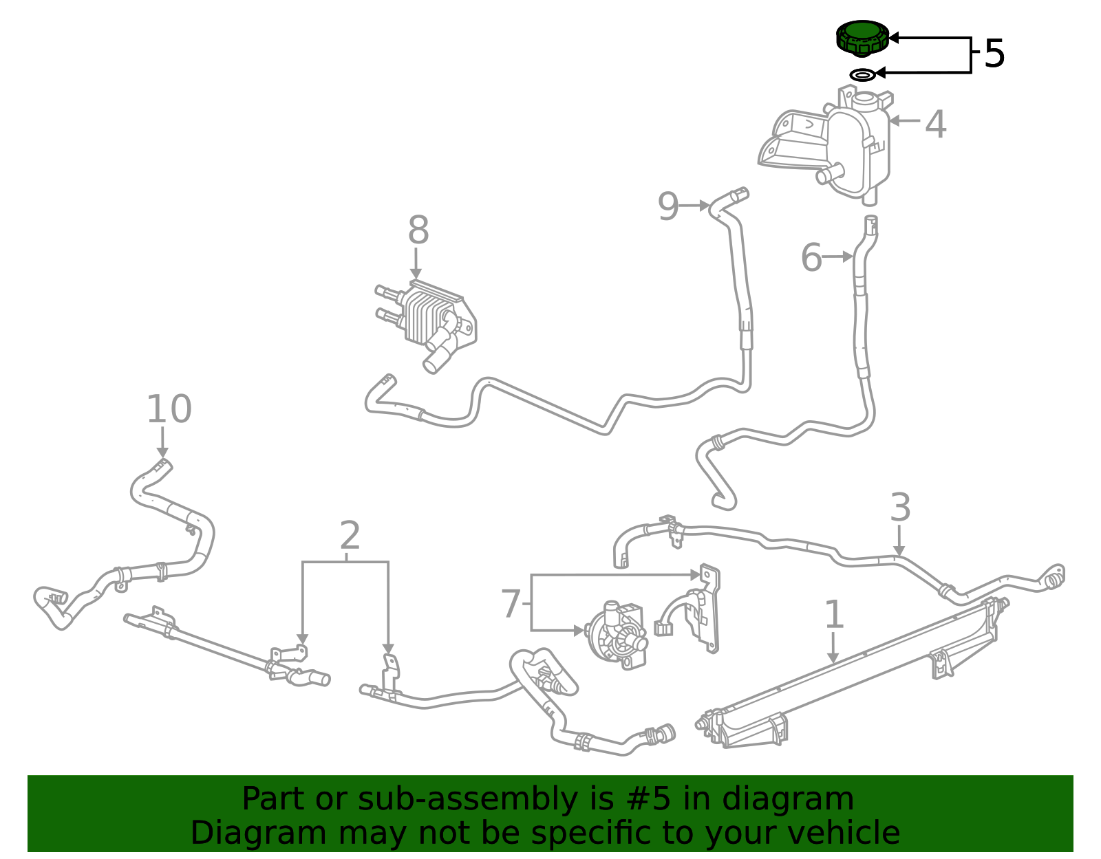 2016-2025 GM Reservoir Cap 13558569 | Partners Chevy