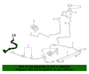 2020-2024 GM Cooler Line 85114422 | Auto Parts Express