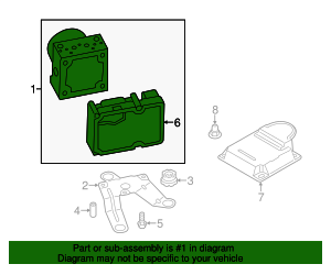 34516881325 - 2011-2018 BMW Modulator Valve (34-51-6-881-325) | BMW of ...