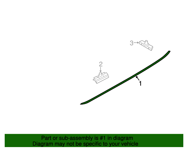 2014-2024 Mini Cooper Roof Molding 51-33-7-300-001 | Mini Parts Direct