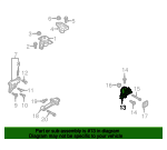 21830-C5000 - Trans Mount 2016-2020 Kia Sorento | Kia.Parts Store