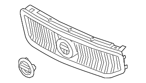 2019-2020 Volvo XC40 Upper Grille 31656584 | TascaParts.com