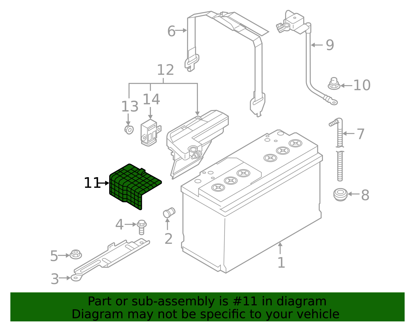 4K0-915-429 - Battery Terminal Cover 2019-2025 Audi | Euro Parts 4 Less