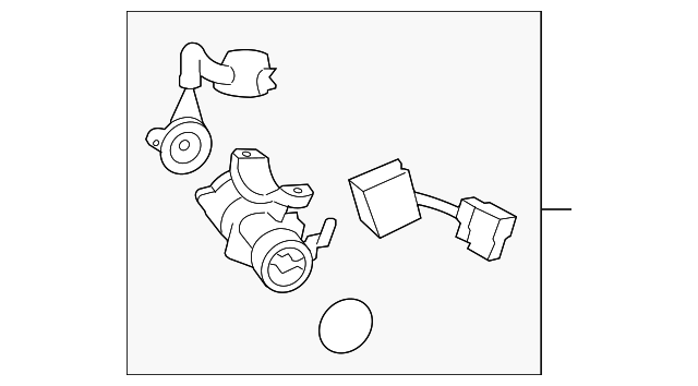 2009-2012 Hyundai Elantra Ignition Lock Cylinder 81910-2L000 | OEM ...