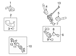 2009-2012 Hyundai Elantra Ignition Lock Cylinder 81910-2L000 | OEM ...