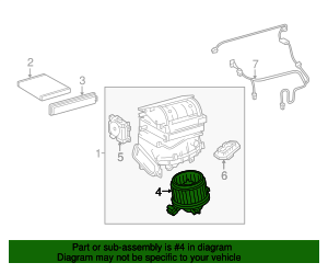 87103-0R010 - Blower Motor - 2009-2018 Toyota RAV4 | OEM Genuine Toyota ...