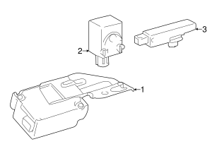 OEM 2009-2023 Toyota Anti-Theft Alarm Siren Part # 89747-0R020 | Modern ...