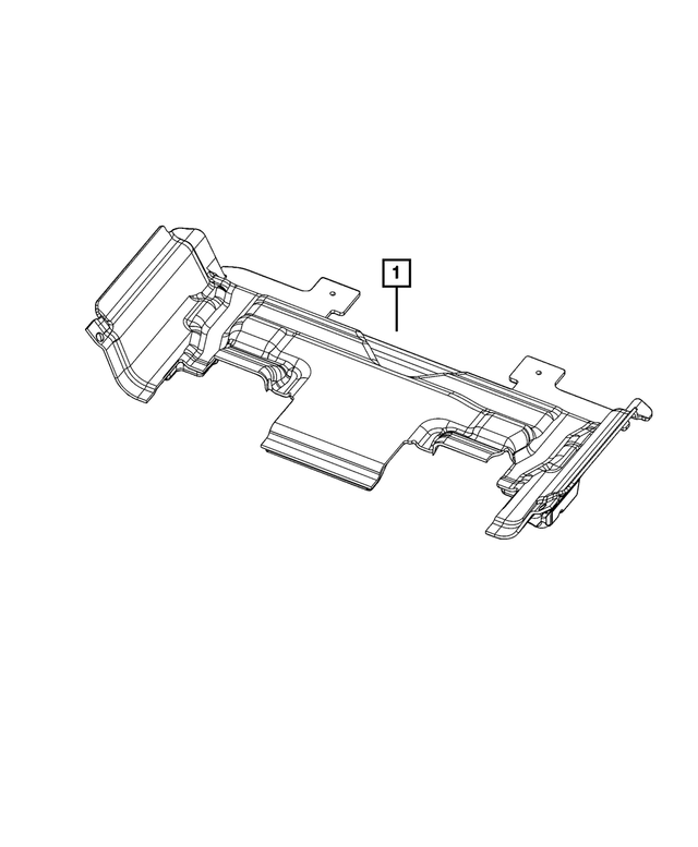 6XQ78TX7AA - Rear Floor Carpet 2021-2024 Jeep Grand Cherokee L | Mopar ...