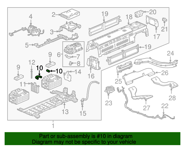 2018-2019 Buick LaCrosse Vent Tube 23134970 | GMPartsDirect.com