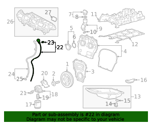 2020-2023 GM Dipstick 12711329 | GMPartsDirect.com