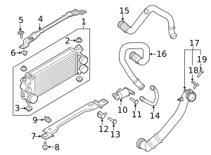 FL3Z-9J478-B - Air Hose 2015-2020 Ford F-150 | Ford Parts Direct