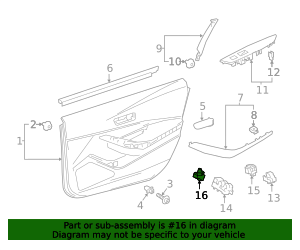 2020-2023 Toyota Mirror Switch 84872-02290 | Toyota Parts