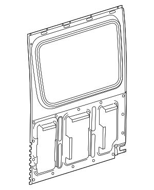 906-636-81-10 - Inner Side Panel 2014-2021 Mercedes-Benz | Mercedes ...