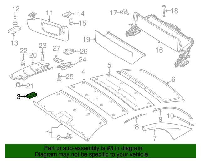 2012-2024 Porsche 911 Mount Kit 9P1-898-909 | Sunset Porsche Parts
