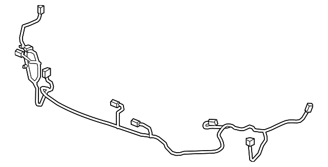 2021 Buick Envision Front Object Alarm Sensor Wiring Harness 84887251 ...