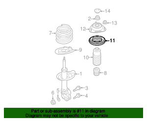 2017-2021 Subaru Strut Mount 20320FL01A | TascaParts.com