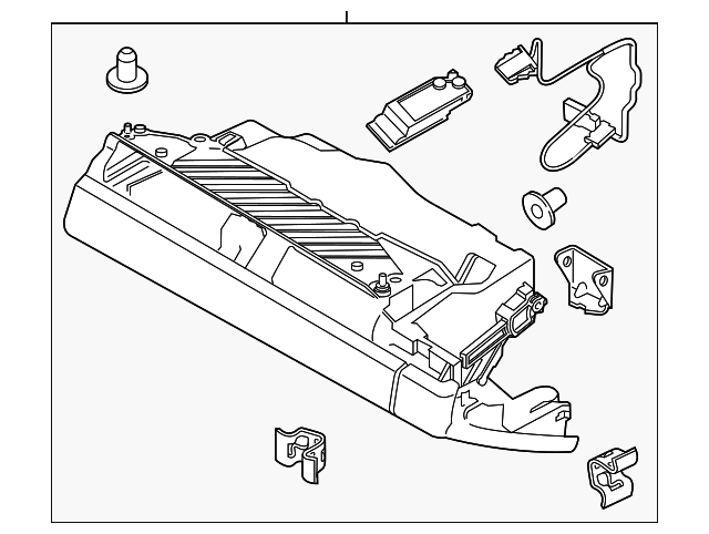 2017-2024 Porsche Glove Box Assembly 991-552-204-15-OG6 | Sunset ...