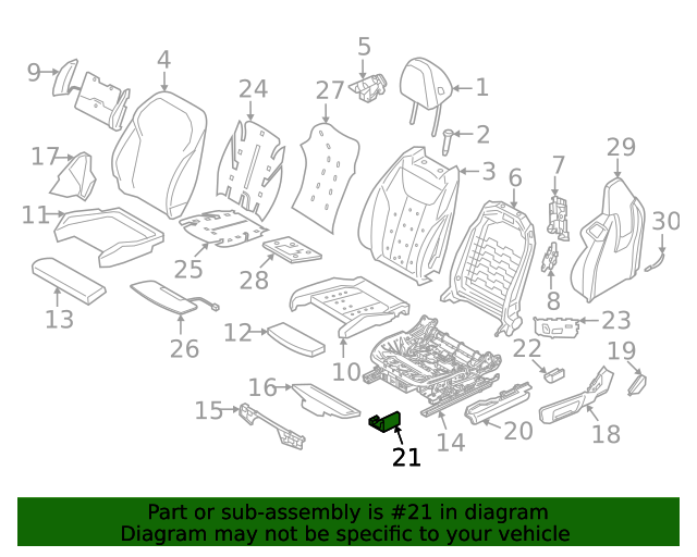 52107448268 - 2021-2022 BMW M4 Support Front Cover (52-10-7-448-268 ...