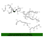 7L6-121-157-M - Hose Assembly 2009-2012 Audi Q7 | Audi OEM Parts