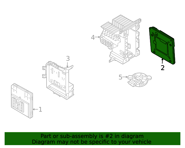 2021-2023 Volkswagen ID.4 Control Module 1EA-937-012-L | VW Direct Auto ...