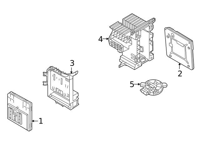 2021-2023 Volkswagen ID.4 Control Module 1EA-937-012-L | VW Direct Auto ...