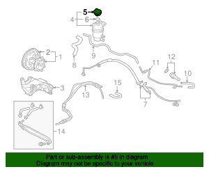 2007-2015 Mitsubishi Reservoir Cap 4455A252 | Mitsubishi Parts Warehouse