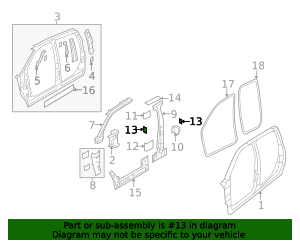 2009-2020 Mopar Striker Plate 68036991AA | TascaParts.com