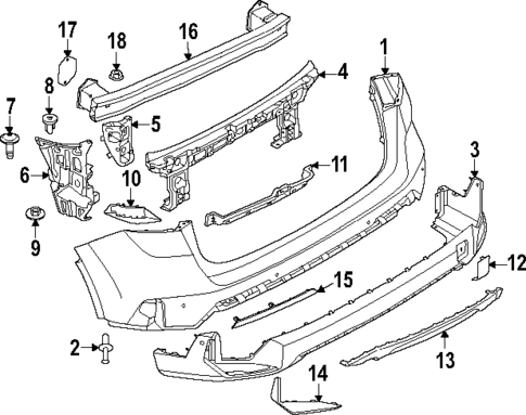 Bumper & Components - Rear for 2023 BMW X1 | getBMWparts