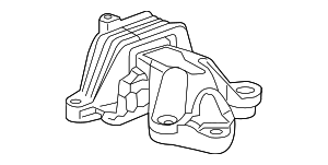 2016-2018 Chevrolet Malibu Automatic Transmission Mount 84034273 GM ...