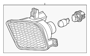 2018-2021 Honda Park/Turn Lamp 33300-THR-A01 | Honda Parts Hub